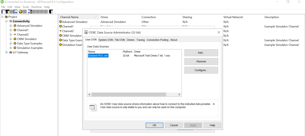 Kepware Server and Advanced Simulation from CSV files – LogRCubed, A ...